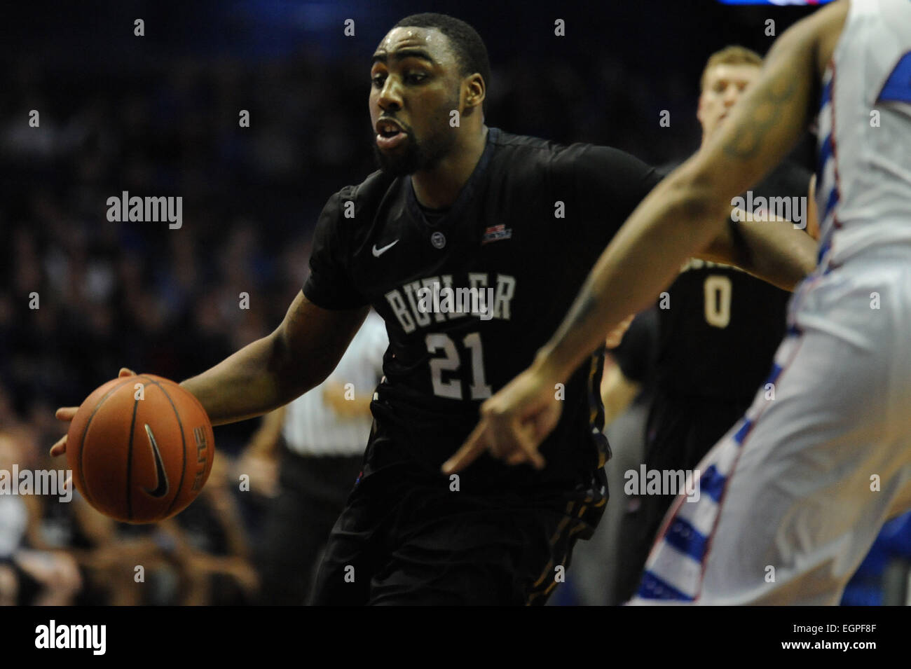 Rosemont, IL, USA. 28th Feb, 2015. Butler Bulldogs forward Roosevelt ...