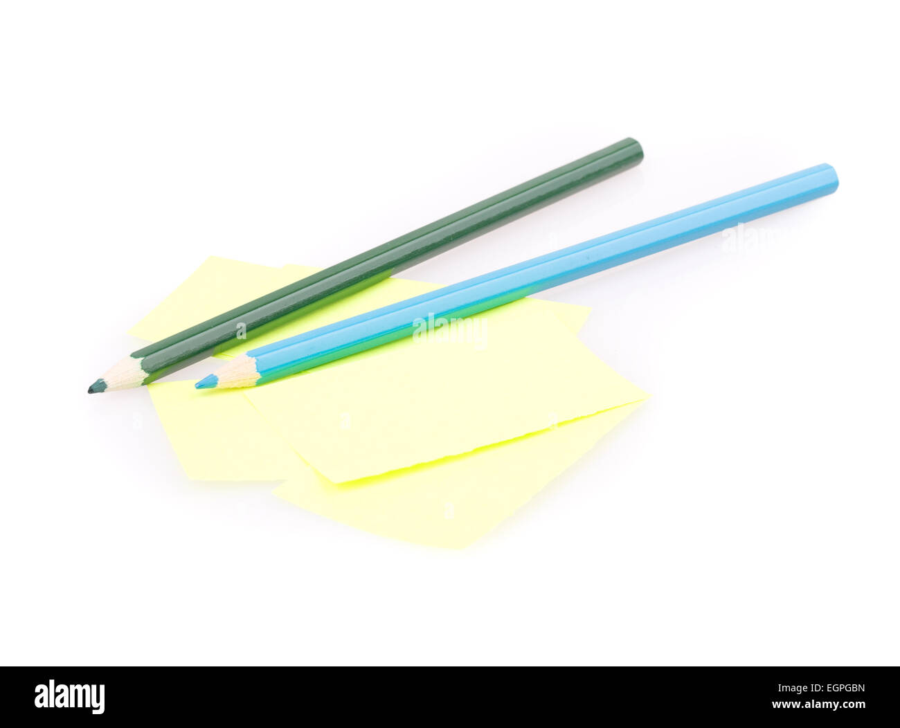 Two colored pencil hi-res stock photography and images - Alamy