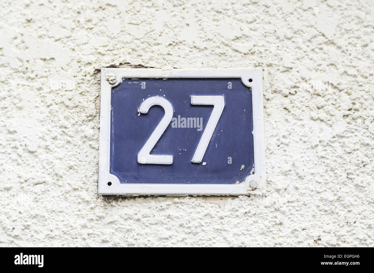 Number Seven On A Wall Of A House High Resolution Stock Photography and ...