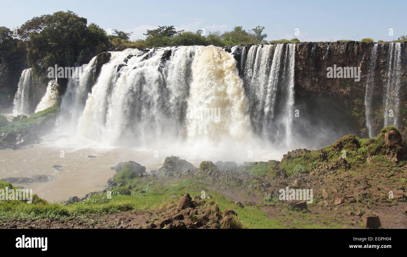 Blue Nile waterfalls, Bahar Dar, Ethiopia, Africa Stock Photo - Alamy