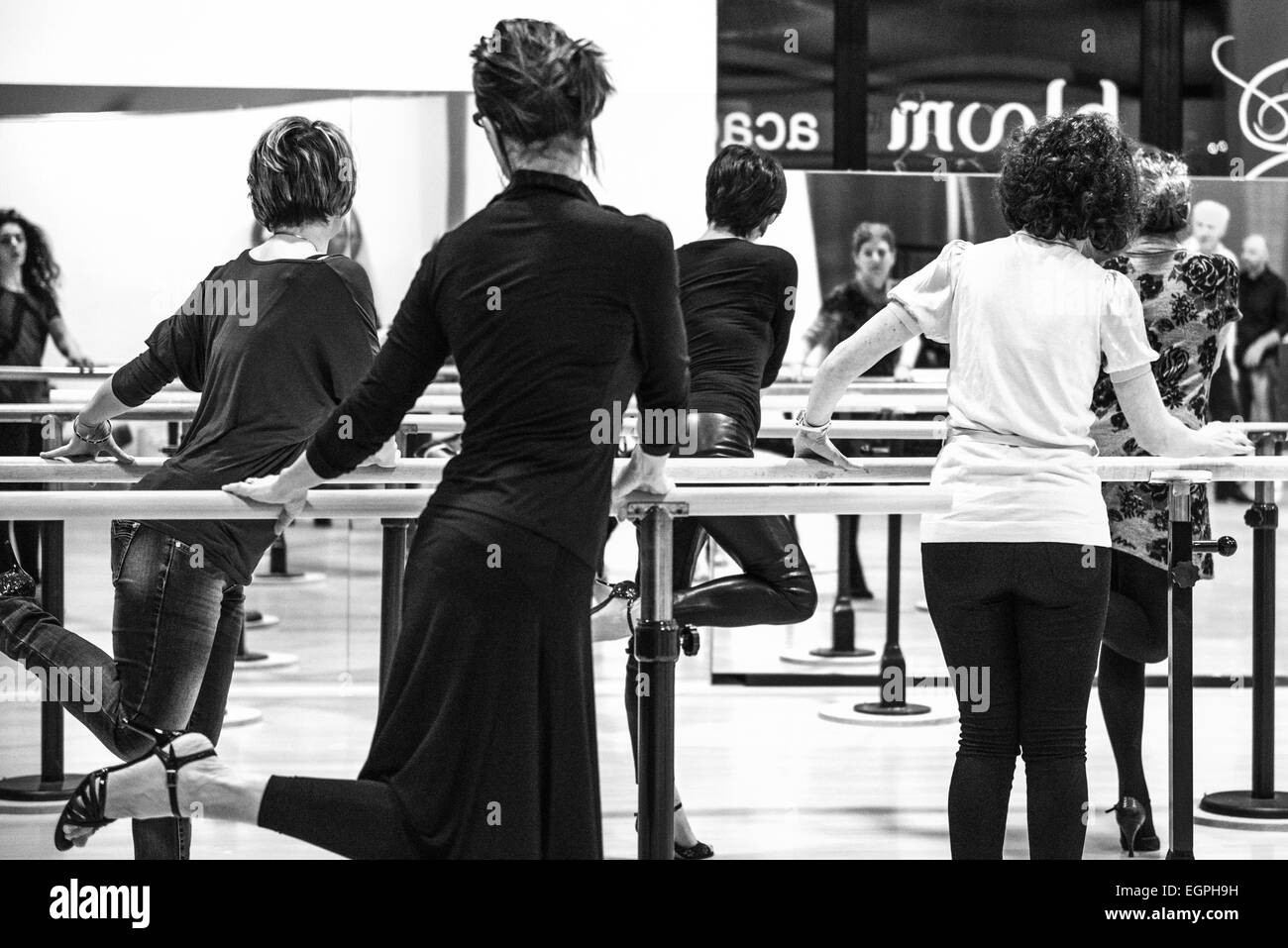 Barre legs hi-res stock photography and images - Alamy