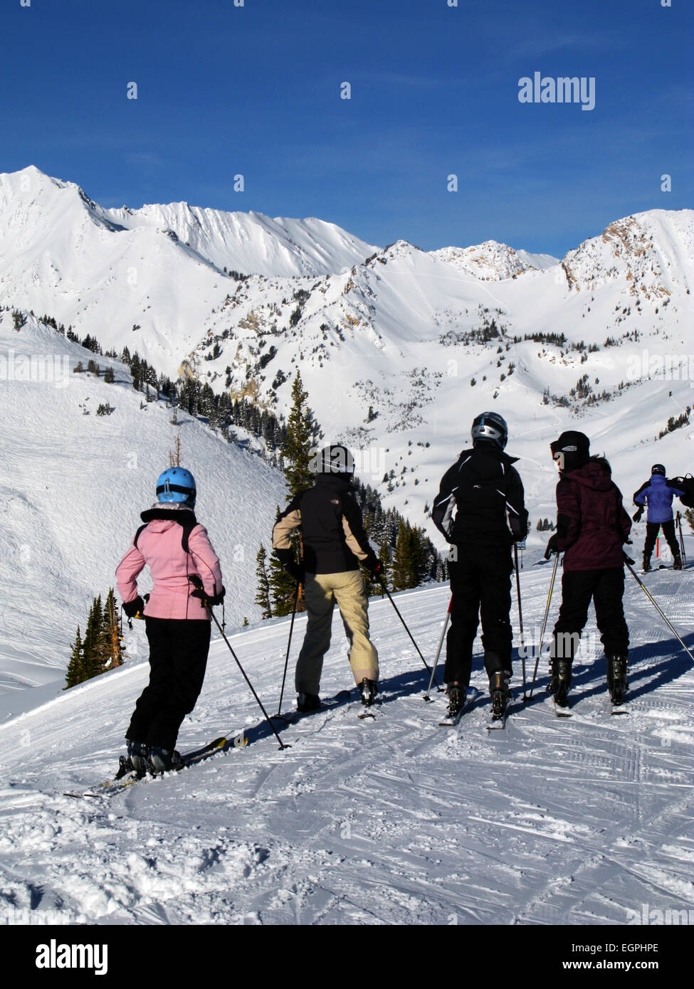 Alta ski resort hi-res stock photography and images - Alamy