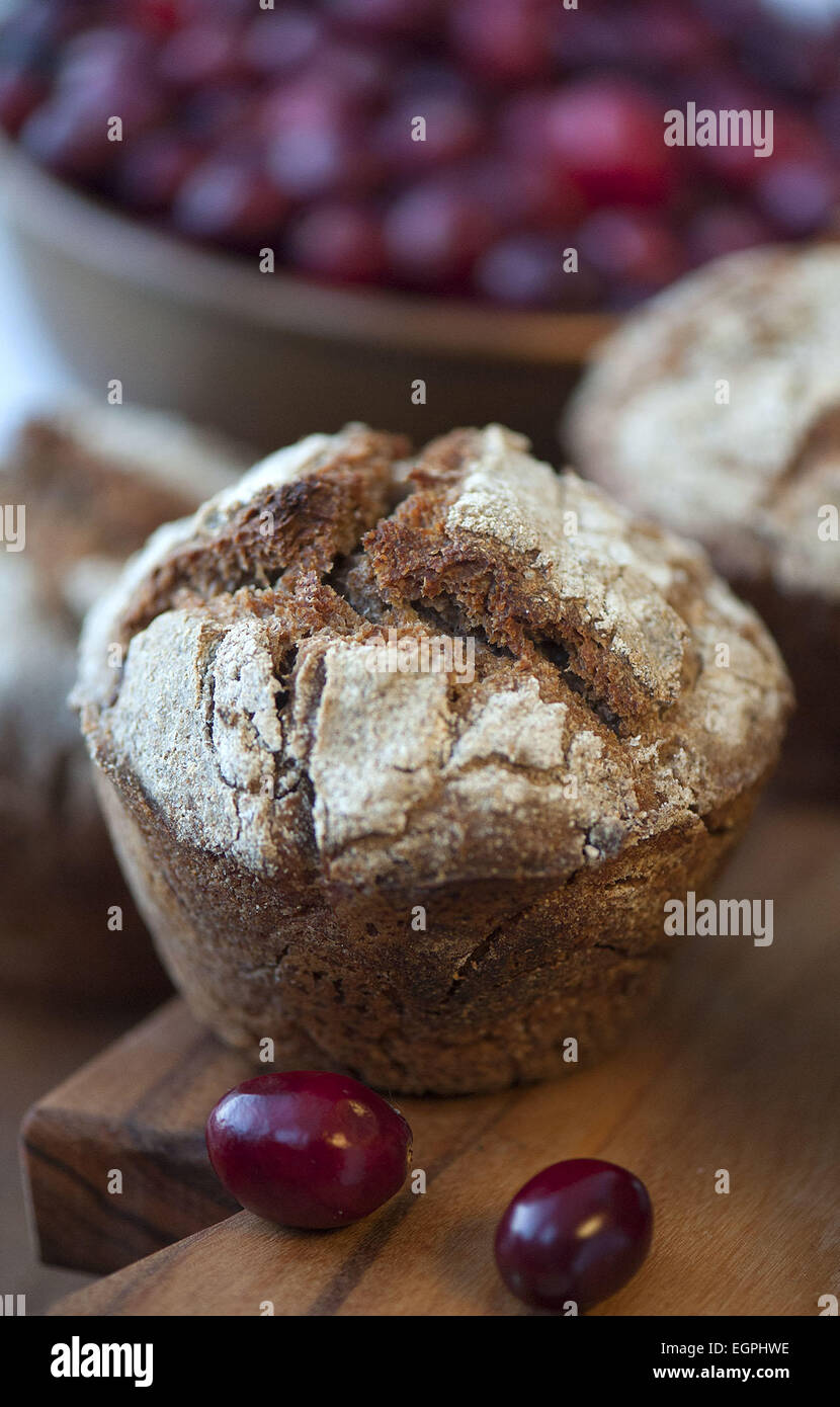 Chelsea, MI, USA. 27th Feb, 2015. Rye bread with wild rice and roasted ...