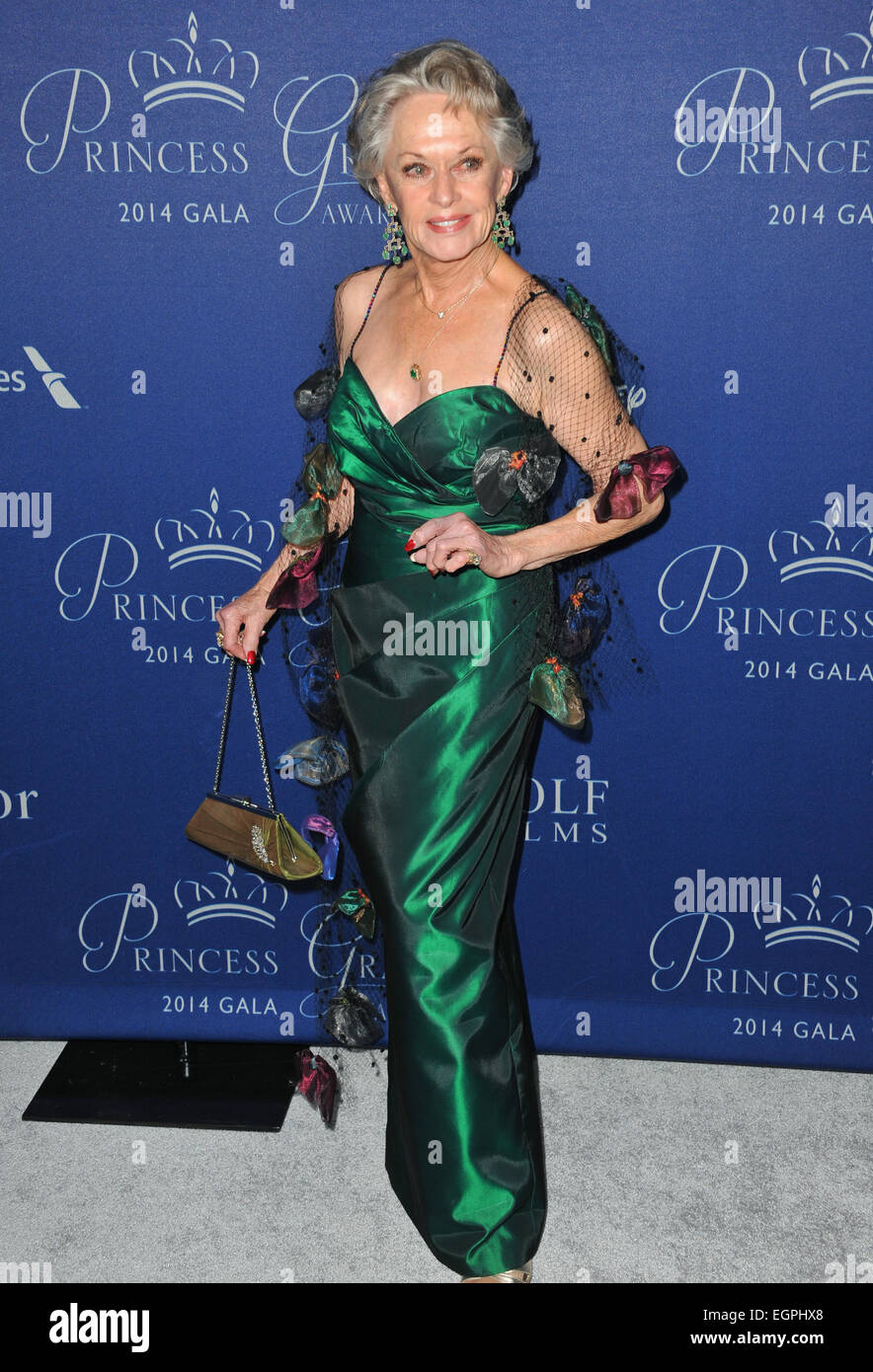 LOS ANGELES, CA - OCTOBER 8, 2014: Tippi Hedren at the 2014 Princess ...