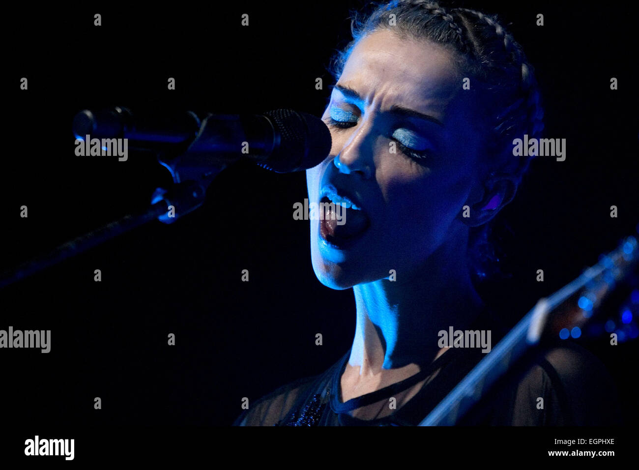 St. Vincent performs to a sold out crowd at the O2 ABC Glasgow ...