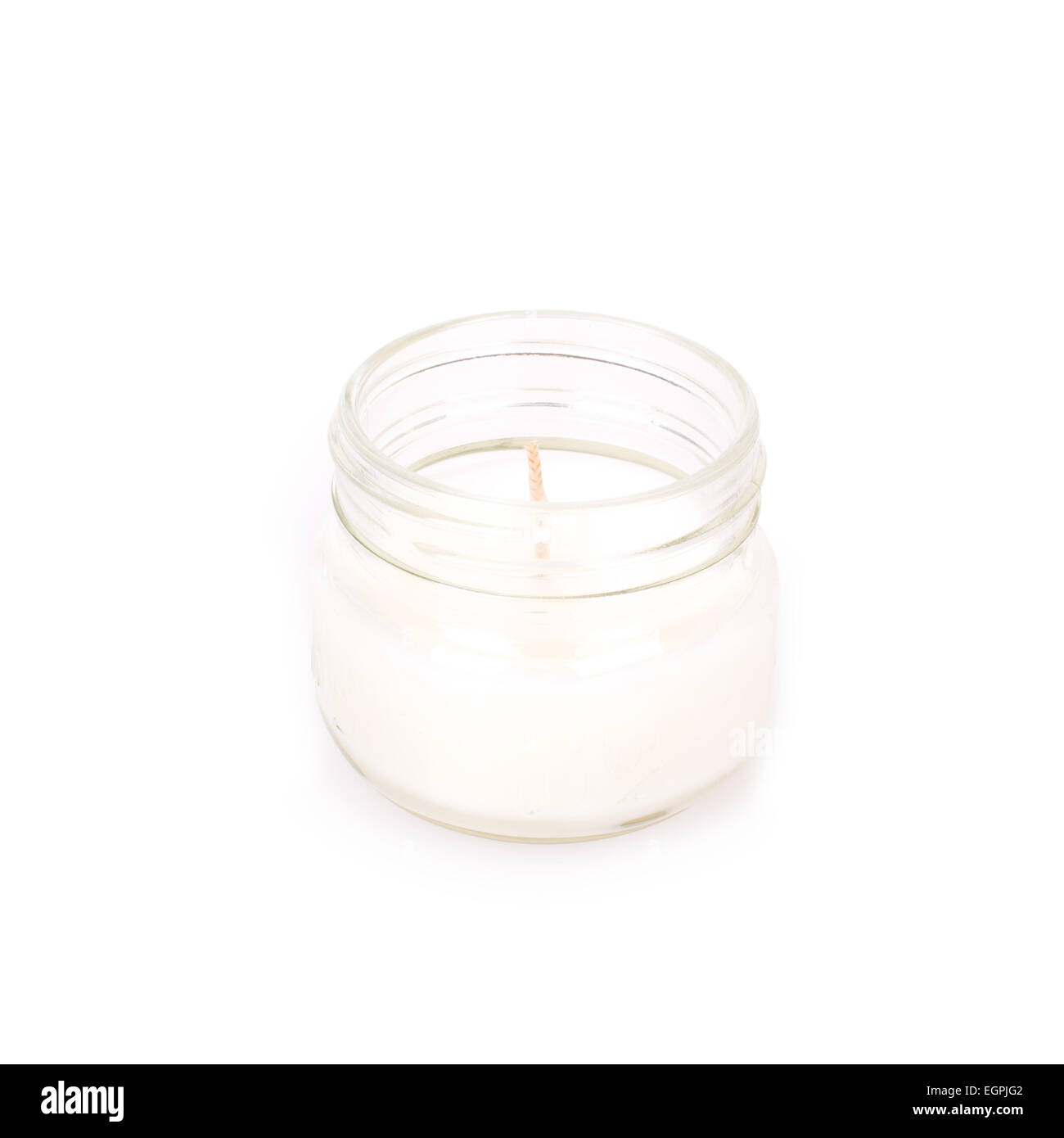candle isolated on white background Stock Photo - Alamy