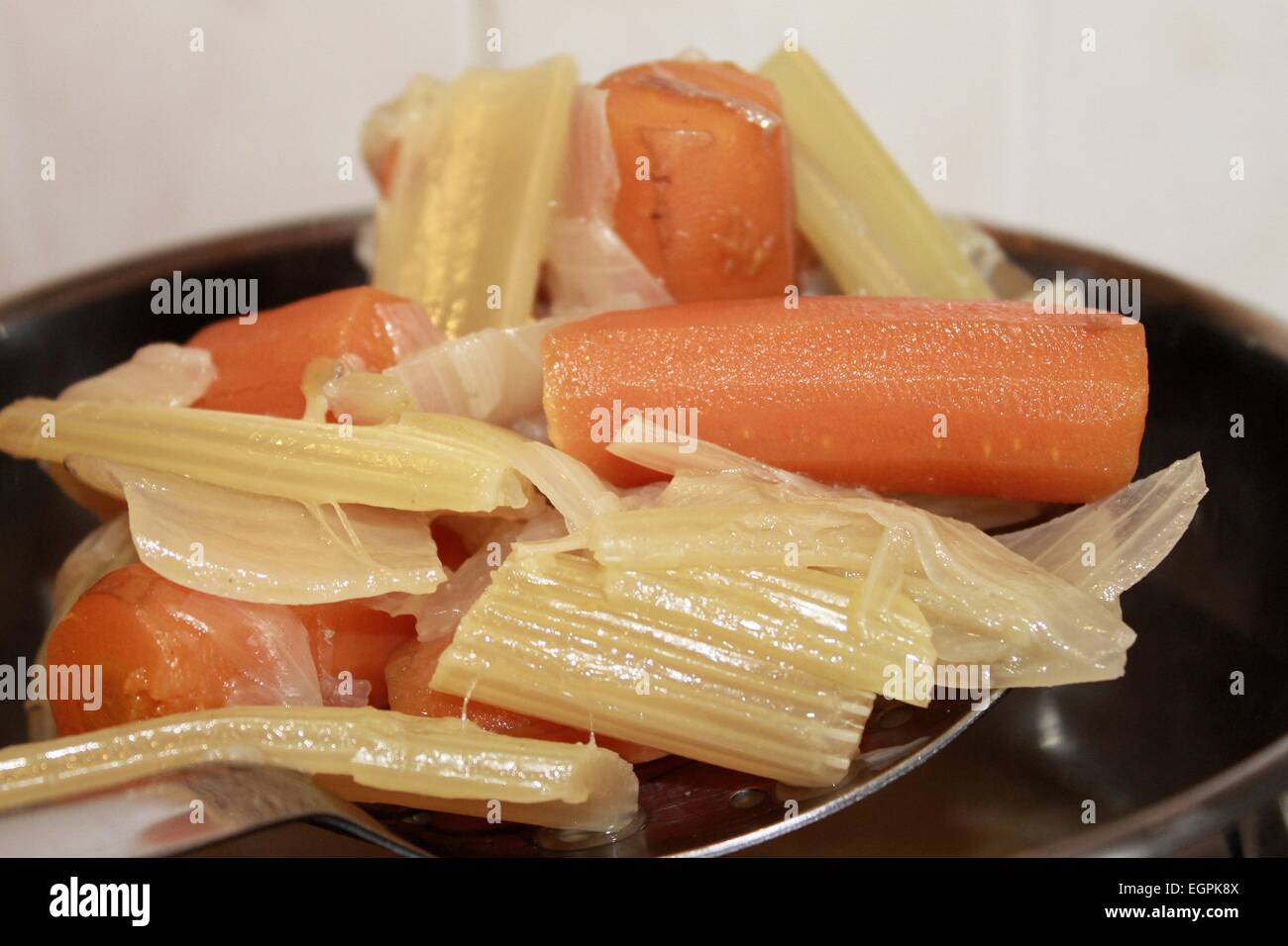 mixture of boiled vegetables Stock Photo - Alamy