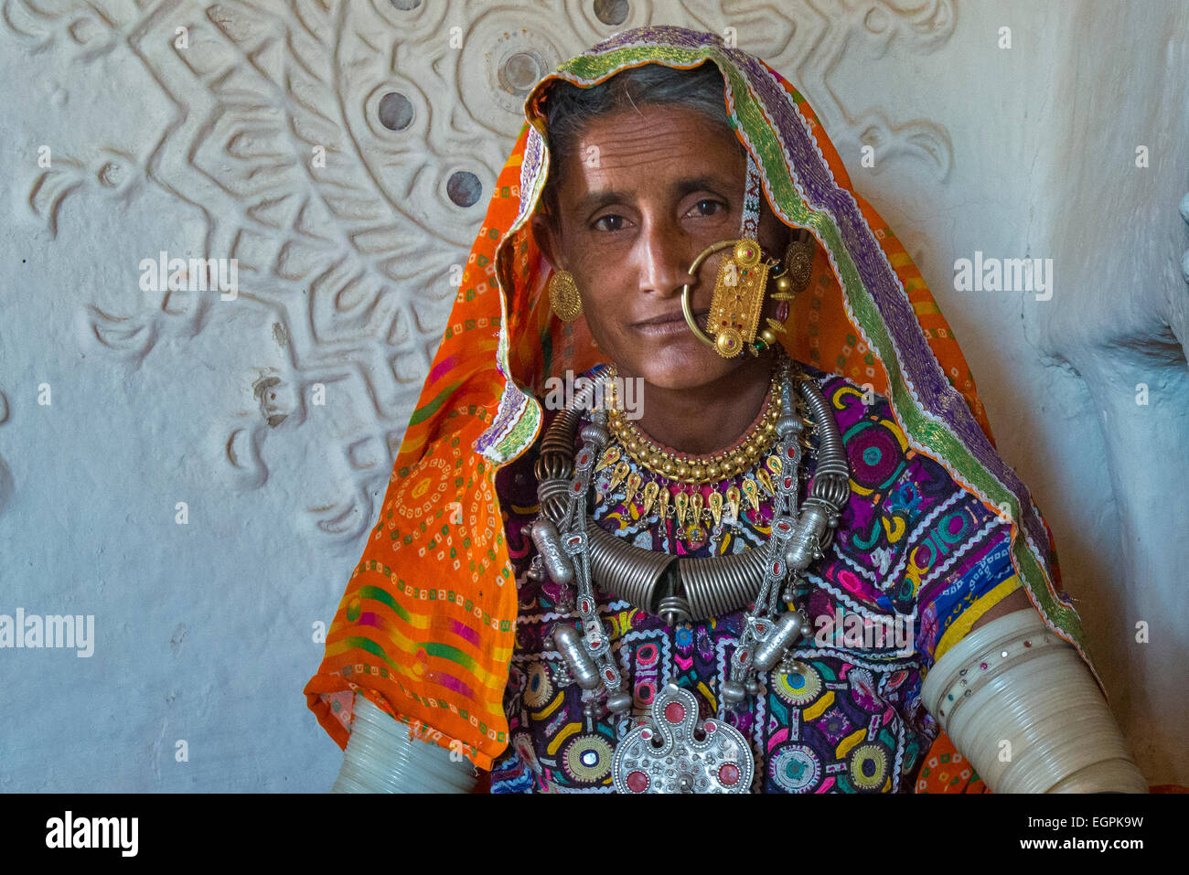 Meghwal tribe hi-res stock photography and images - Alamy
