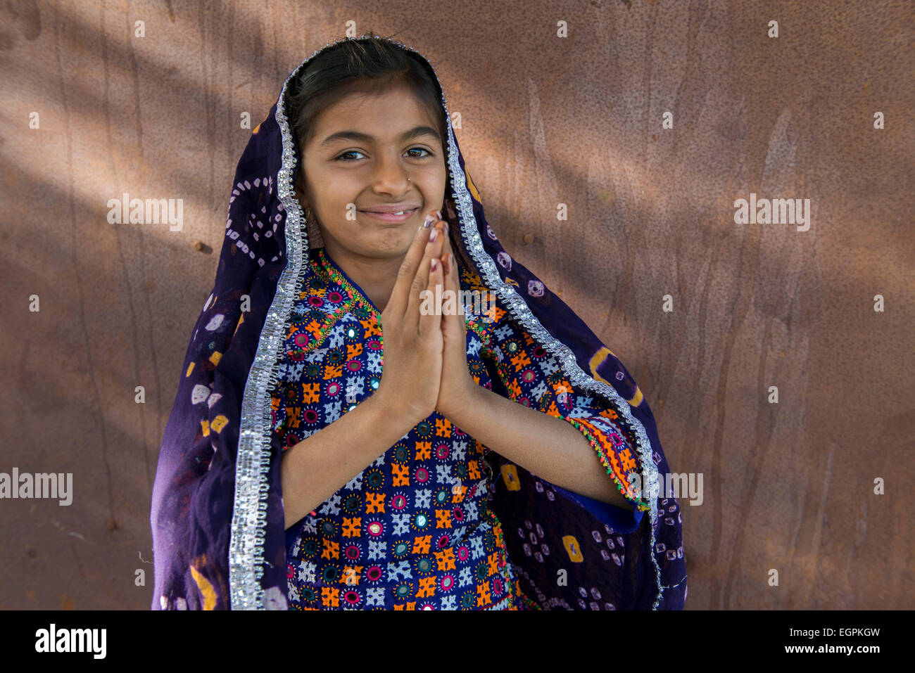 Ahir Girl, Kutch Stock Photo - Alamy
