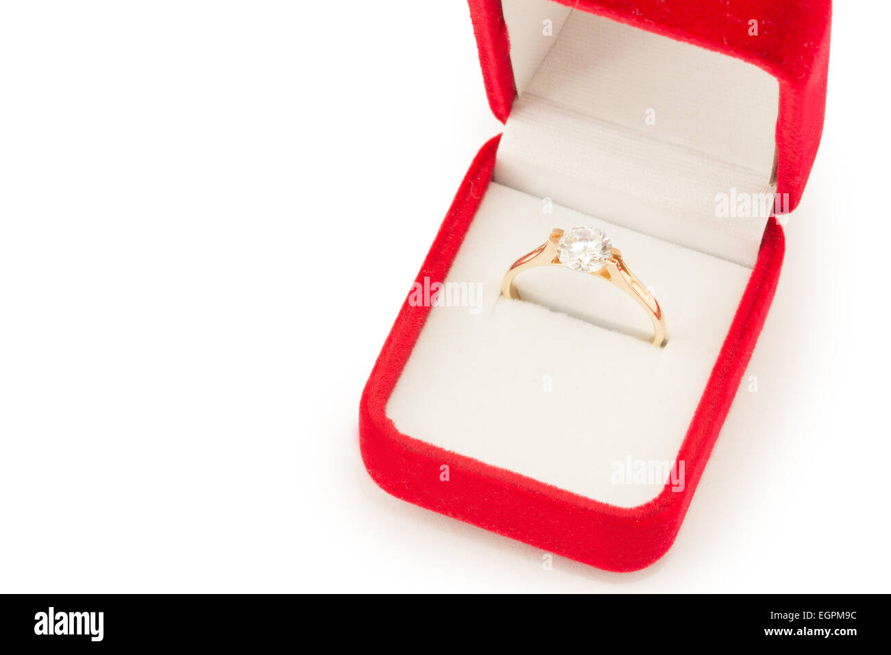 Wedding ring container Cut Out Stock Images & Pictures - Alamy