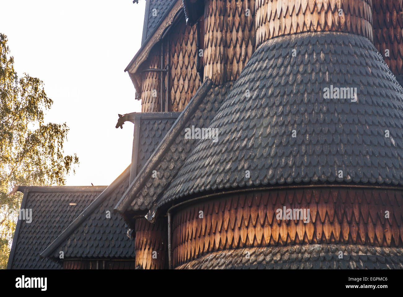 Norway norge heddal stavkirke hi-res stock photography and images - Alamy