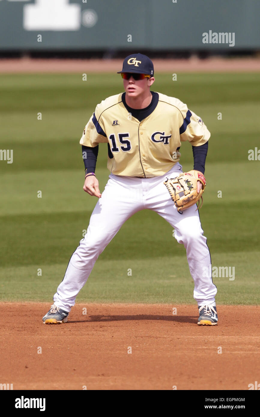 Atlanta, Georgia. 28th Feb, 2015. The Georgia Tech Yellow Jackets ...