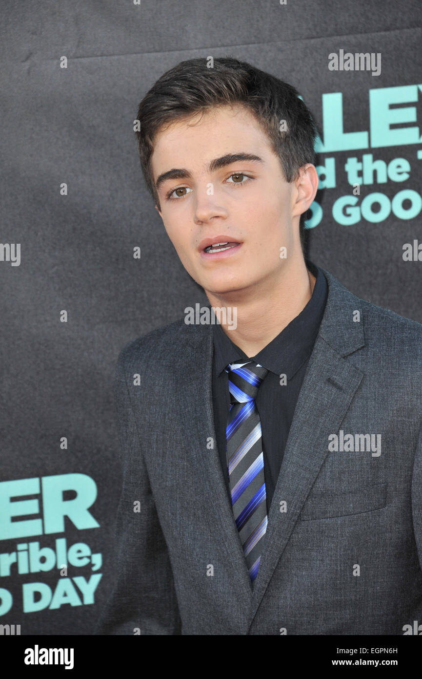 LOS ANGELES, CA - OCTOBER 6, 2014: Devon Bagby at the world premiere of ...