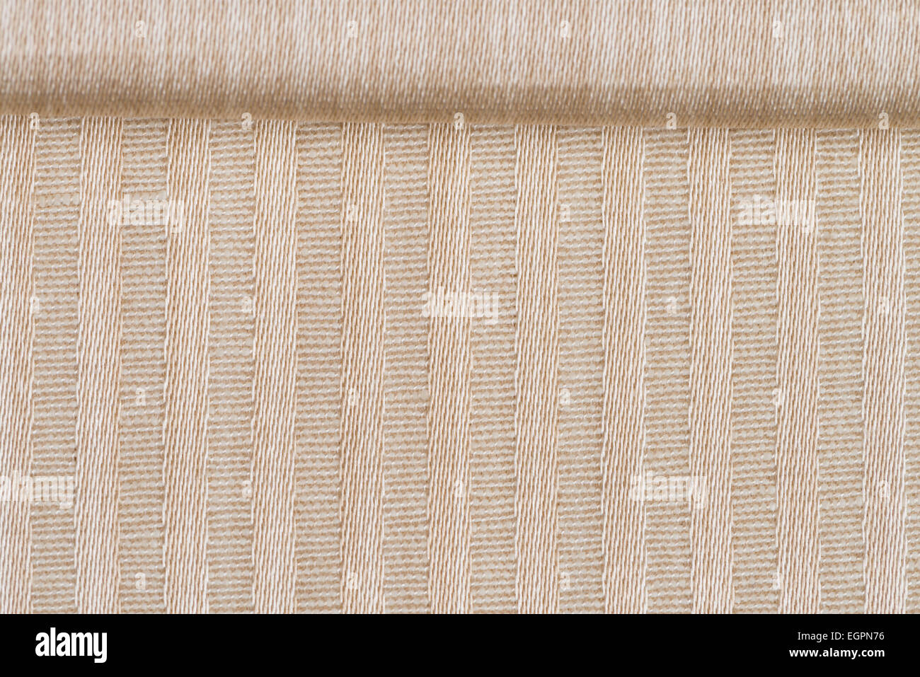 Closeup detail of beige fabric texture background Stock Photo - Alamy