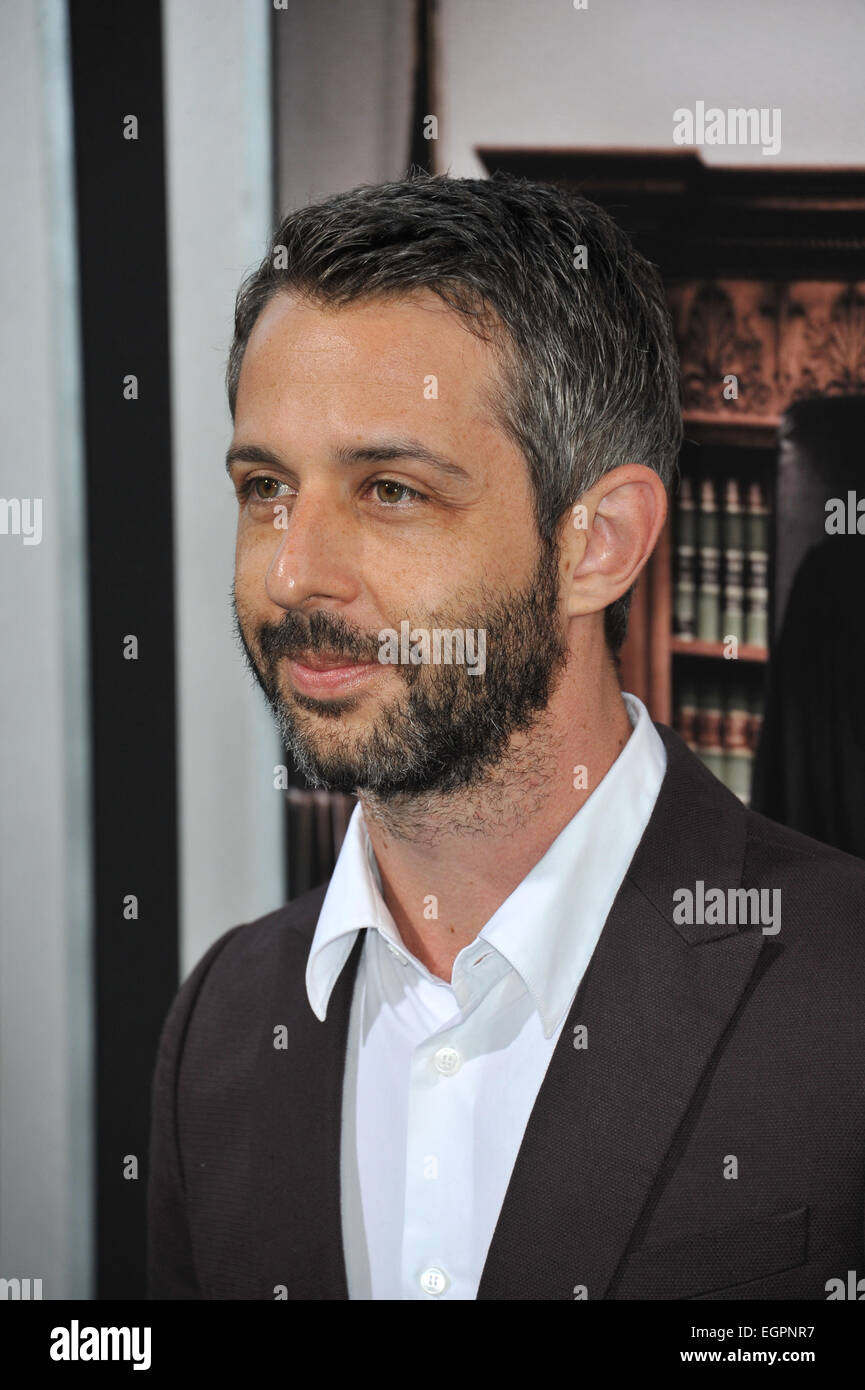 LOS ANGELES, CA - OCTOBER 1, 2014: Jeremy Strong at the Los Angeles ...