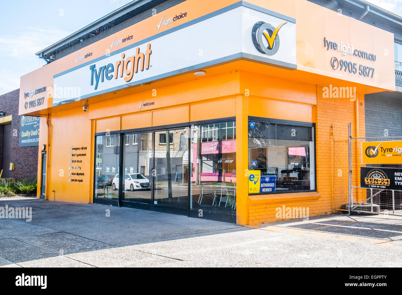 Tyreright store that repairs and replaces car tyres, brookvale,sydney ...