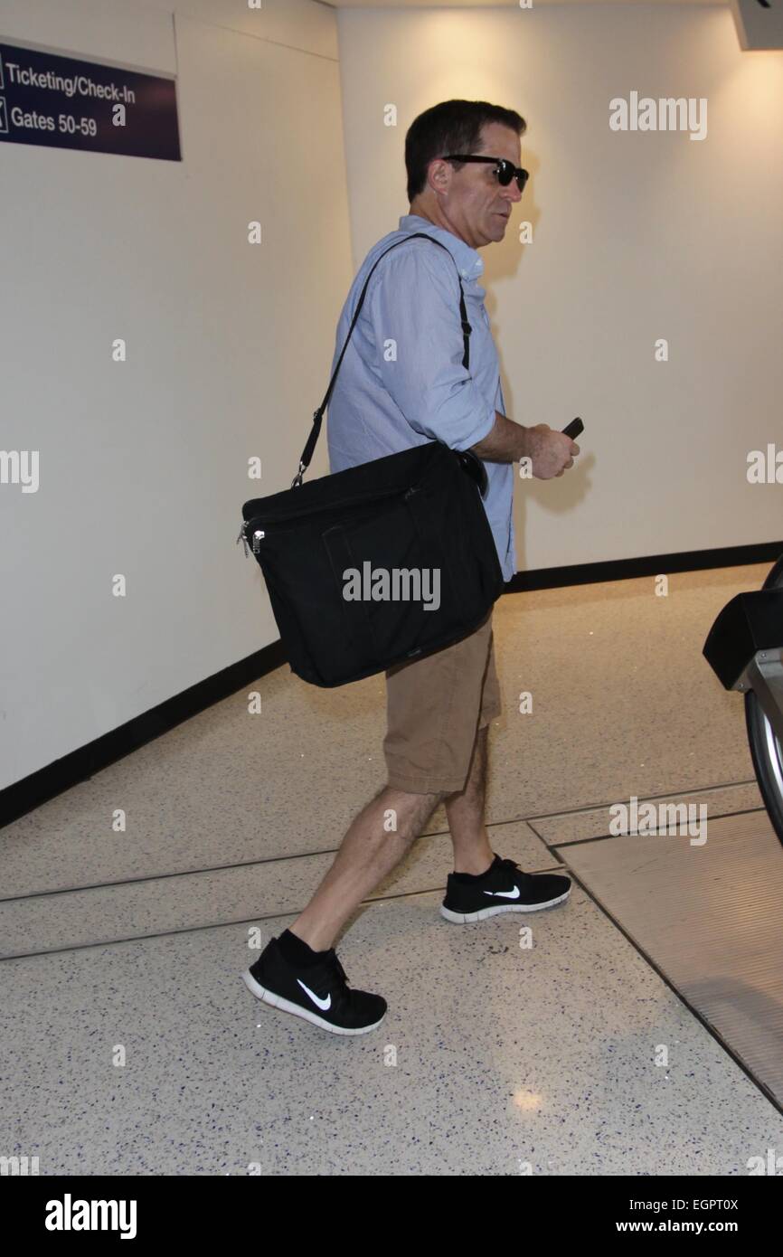 Todd Glass departs from Los Angeles International Airport (LAX ...