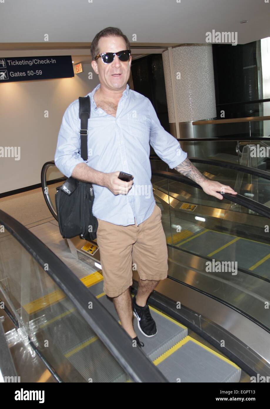 Todd Glass departs from Los Angeles International Airport (LAX ...