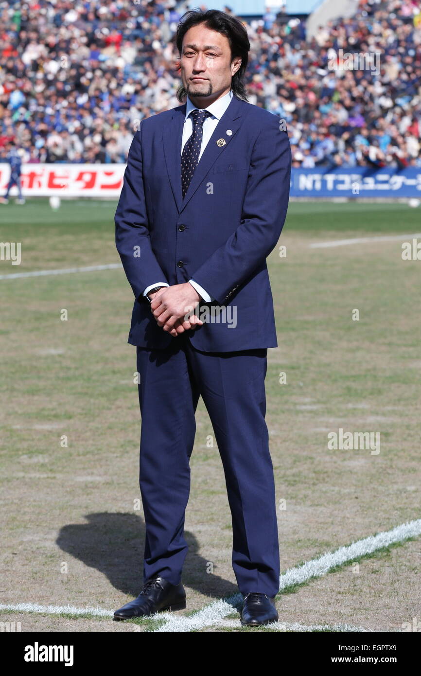 Prince Chichibu Memorial Stadium, Tokyo, Japan. 28th Feb, 2015. Hitoshi ...