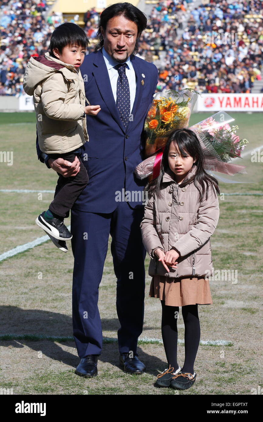 Prince Chichibu Memorial Stadium, Tokyo, Japan. 28th Feb, 2015. Hitoshi ...