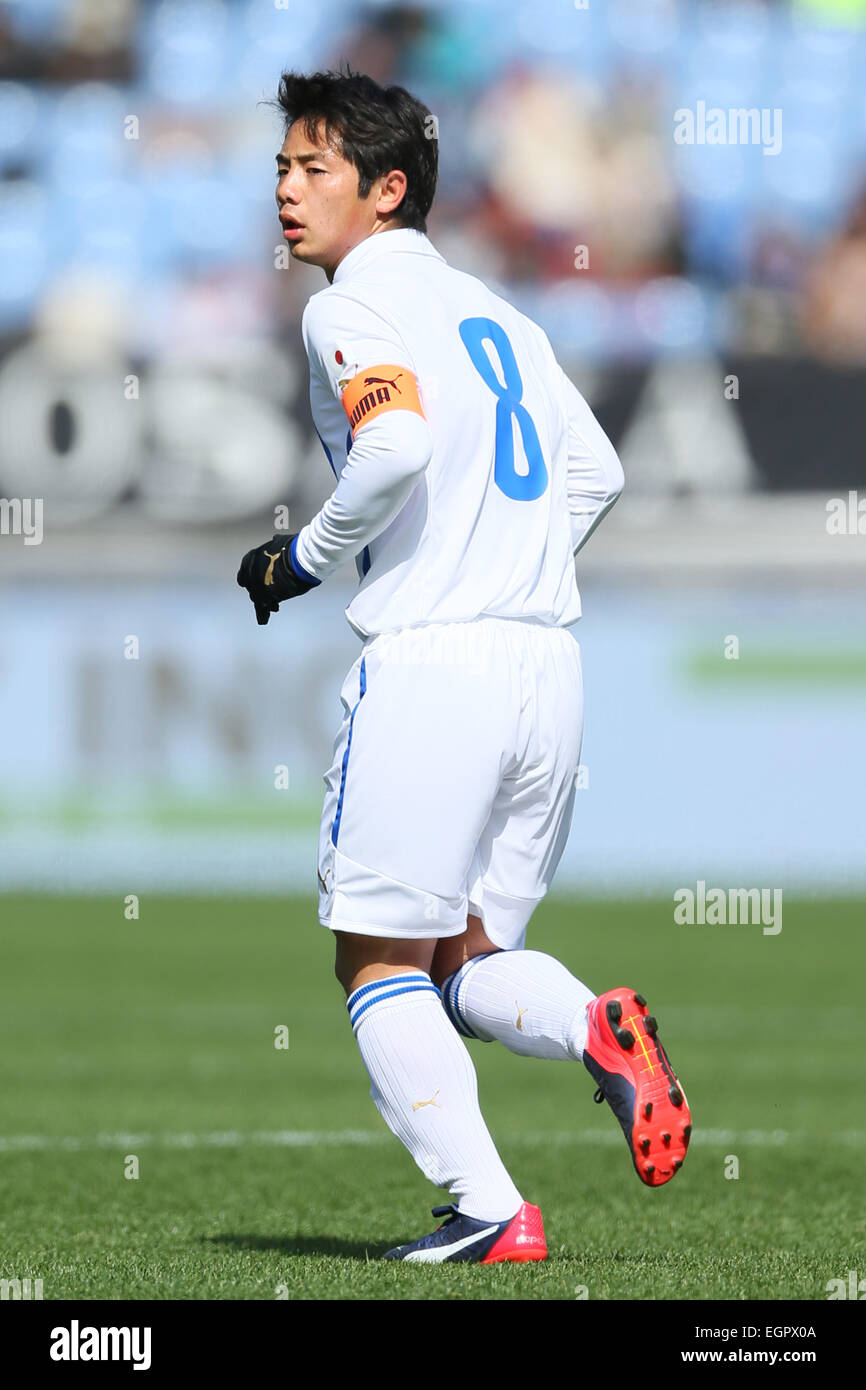 Kanagawa, Japan. 28th Feb, 2015. Tokuma Suzuki (High school selection ...