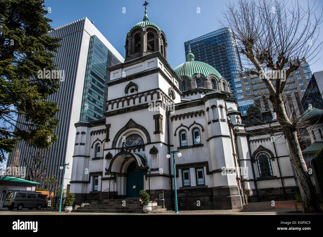 Holy Resurrection Cathedral in Tokyo,Chiyoda-Ku,Tokyo,Japan Stock Photo ...