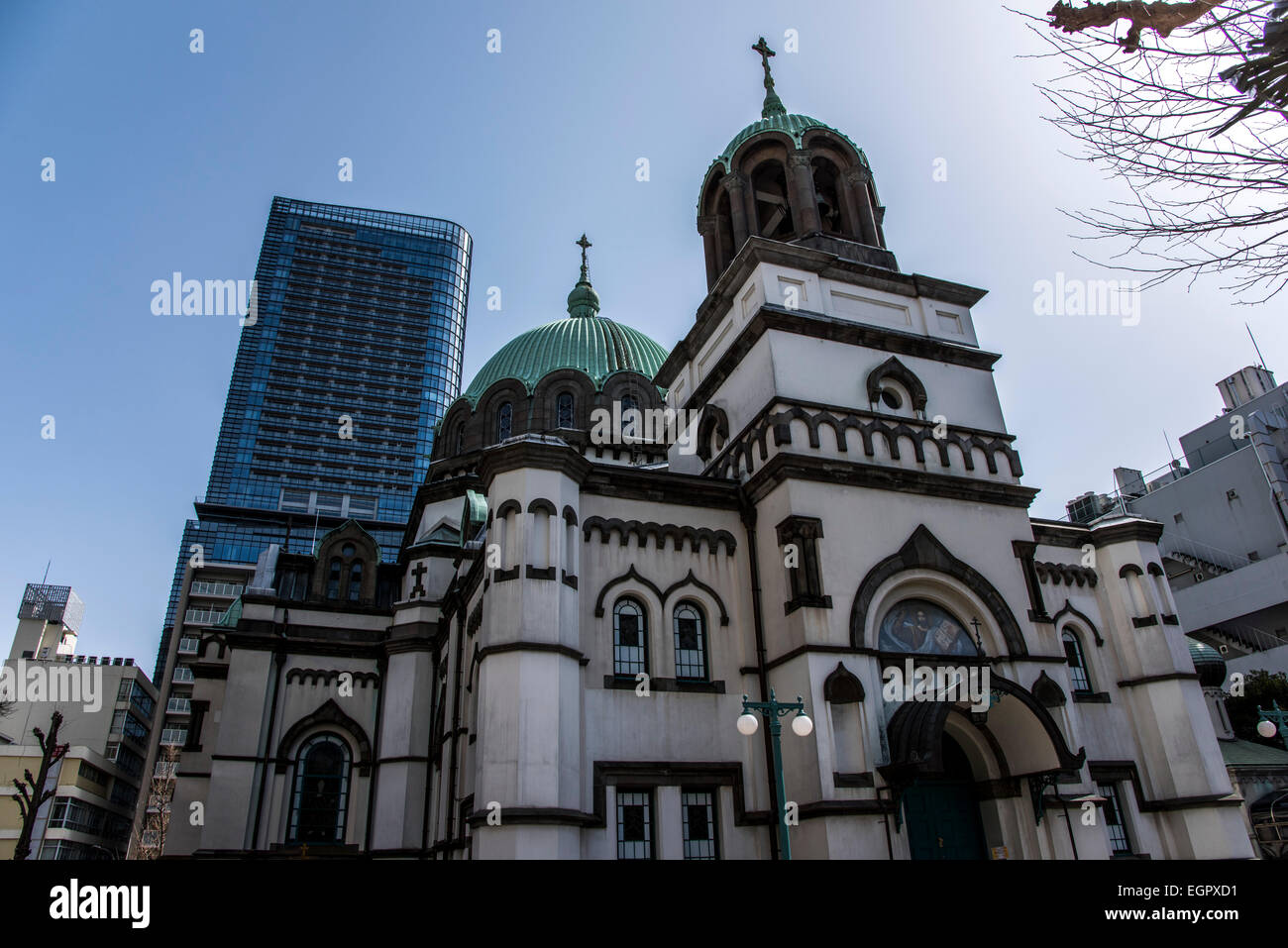 Holy Resurrection Cathedral in Tokyo,Chiyoda-Ku,Tokyo,Japan Stock Photo ...
