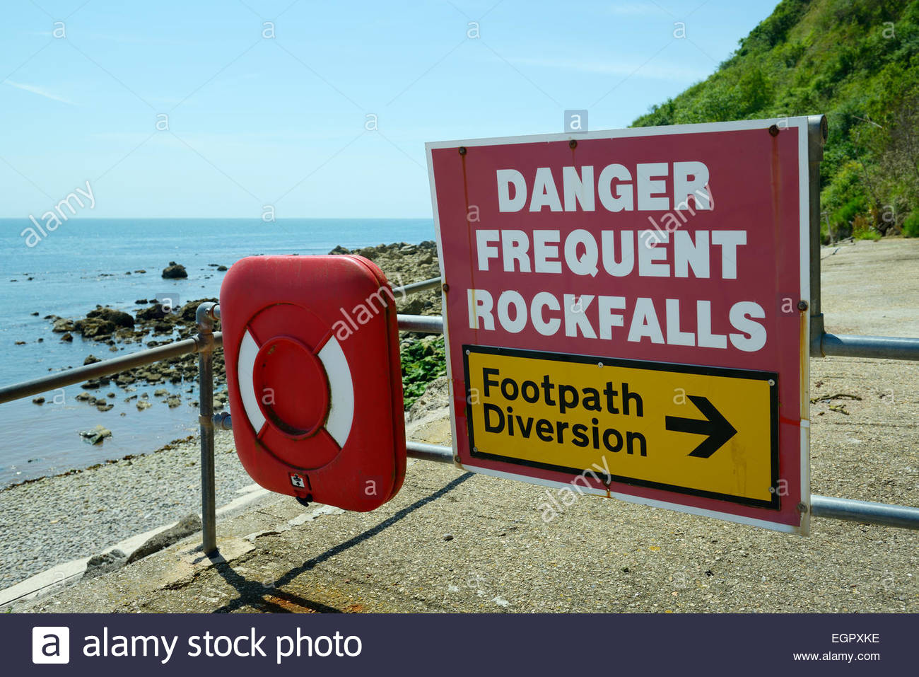 Rockfall Danger High Resolution Stock Photography and Images - Alamy