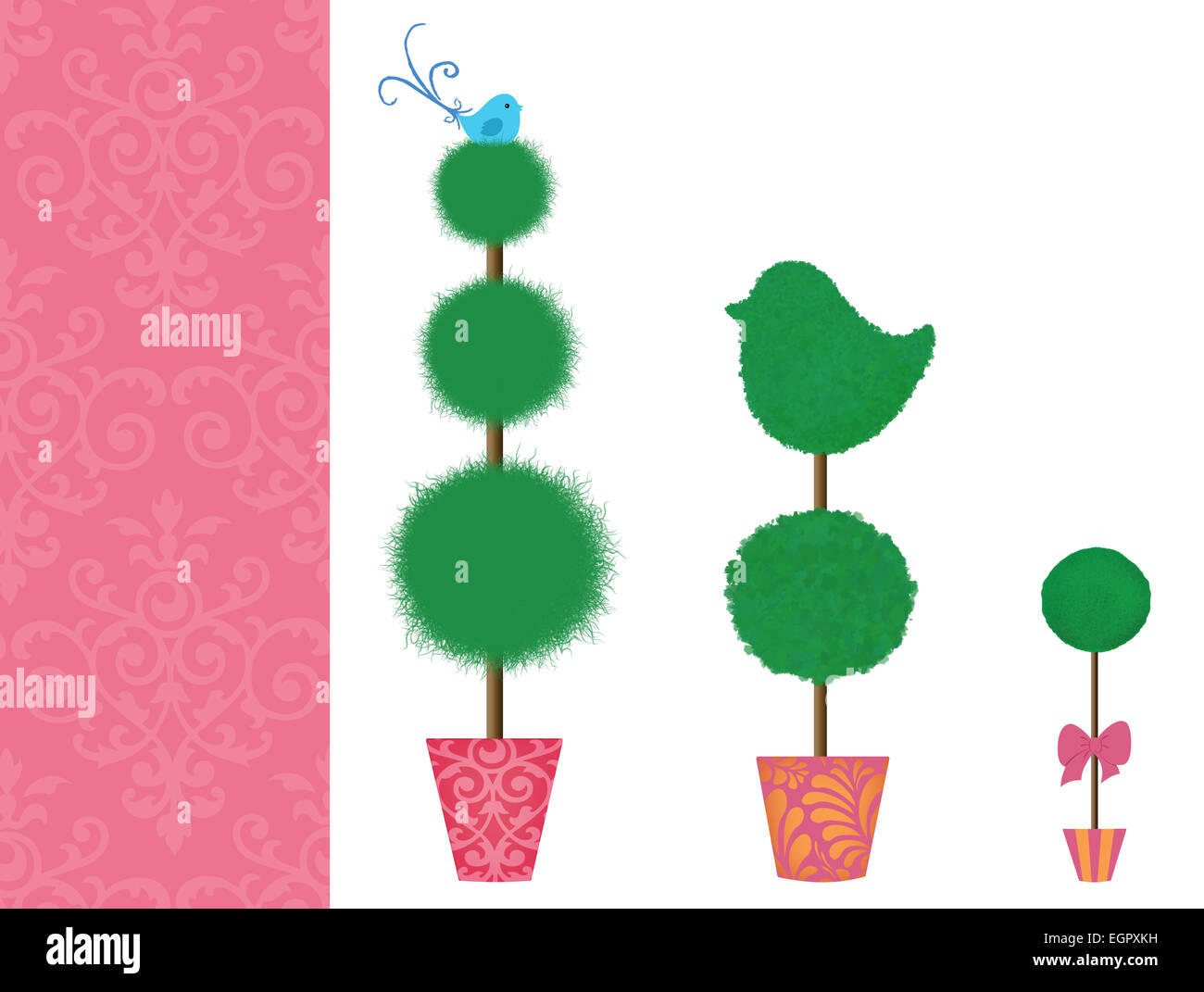 Potted topiary hi-res stock photography and images - Alamy