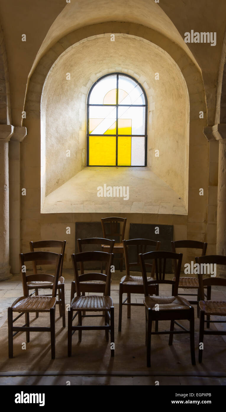 Crypt of the Roman Catholic cathedral in Nevers, France Stock Photo - Alamy