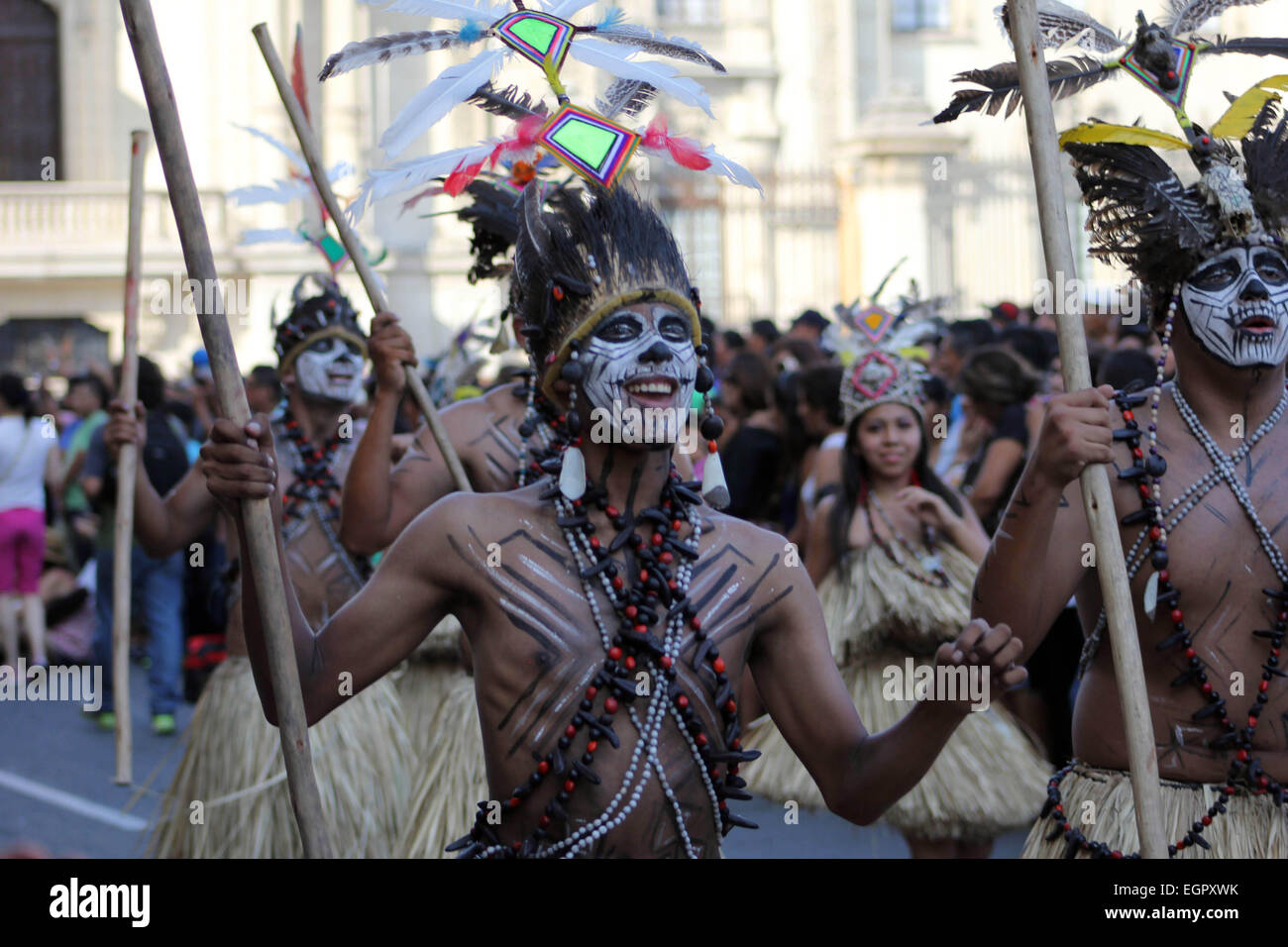 Parade Dancers Lima Peru High Resolution Stock Photography and Images ...