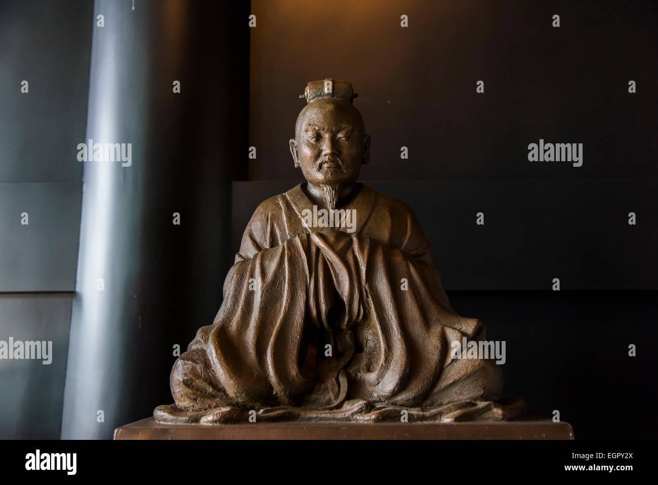 Statue of Zengzi,Yushima Seido,Bunkyo-Ku,Tokyo,Japan Stock Photo - Alamy