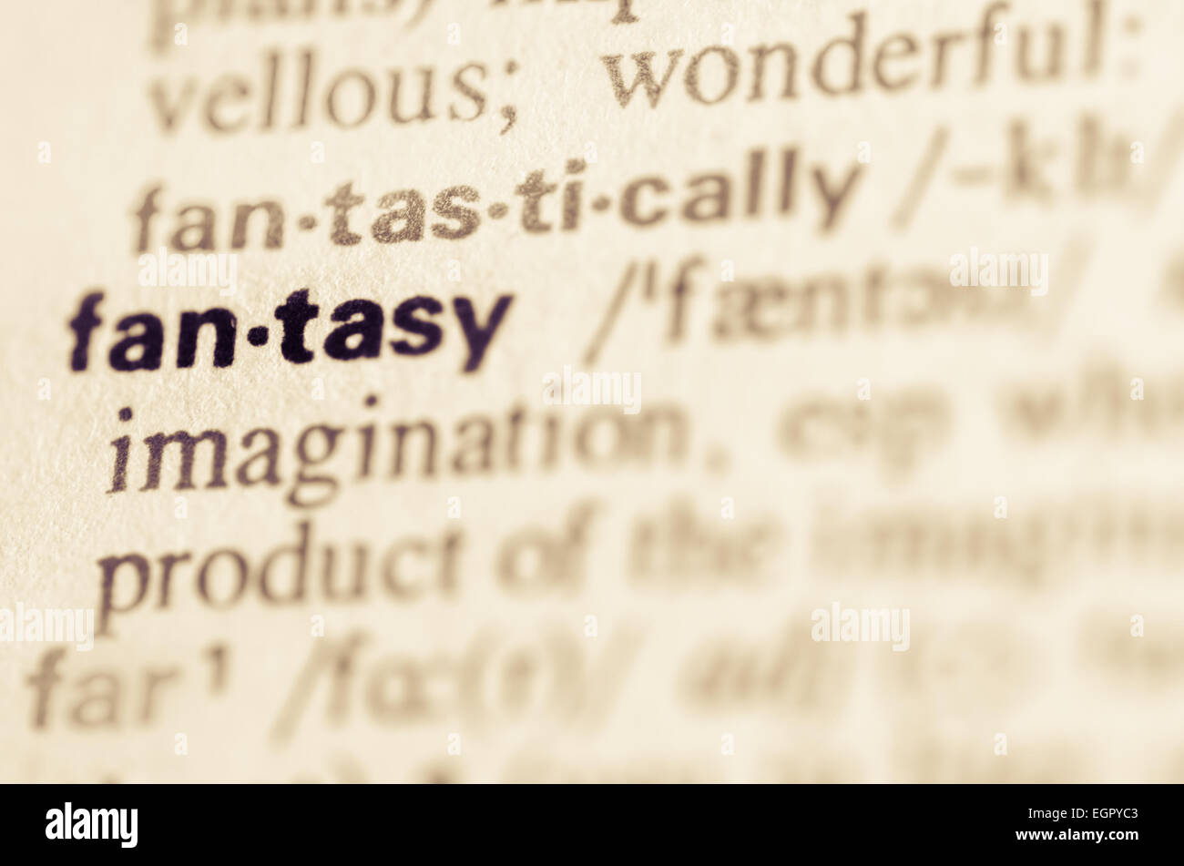 Fantasy focus hi-res stock photography and images - Alamy