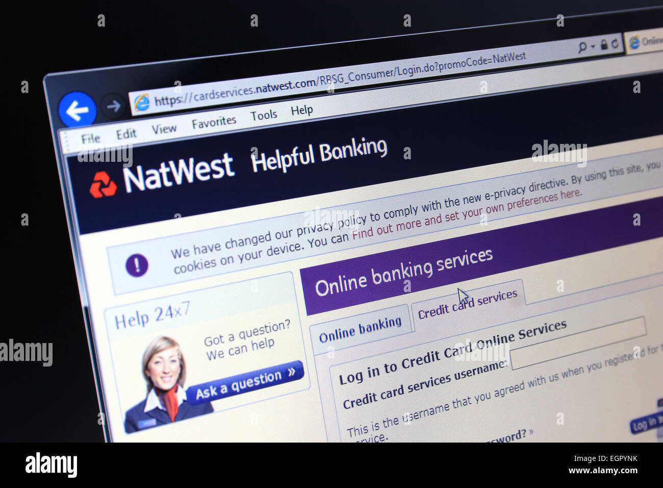 Natwest online banking hi-res stock photography and images - Alamy