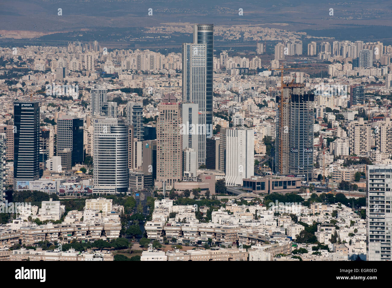Aerial Photography of Tel Aviv, Israel Stock Photo - Alamy