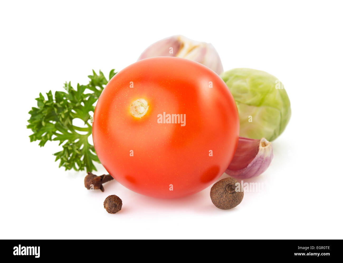 Sprouts tomato Cut Out Stock Images & Pictures - Alamy