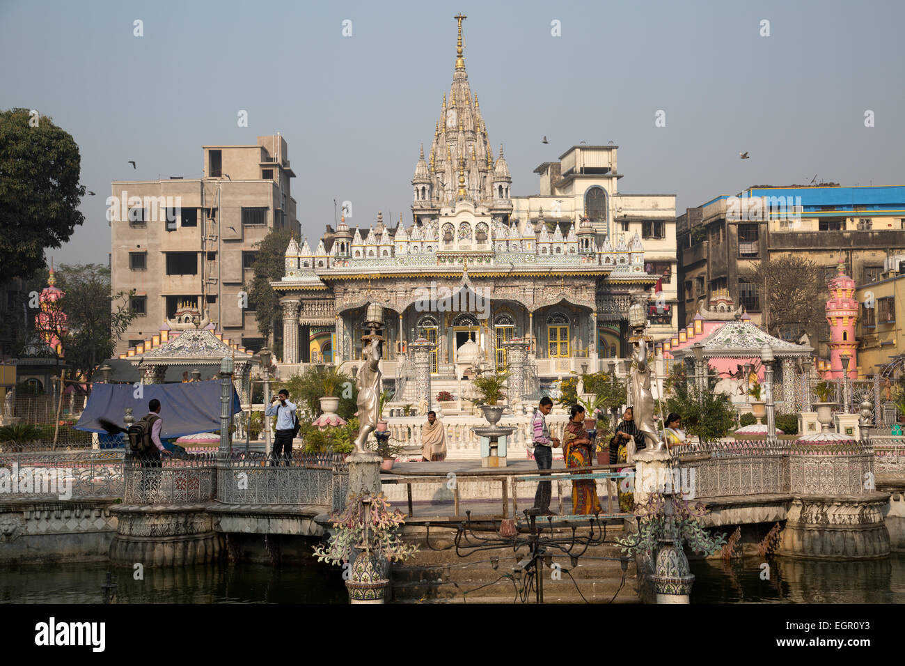 Shree Jain Swetamber Dadajika temple Stock Photo - Alamy