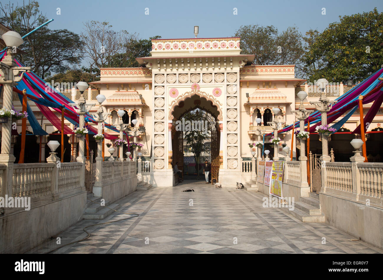 Sculpture temple building west bengal shree jain swetamber dadajika ...