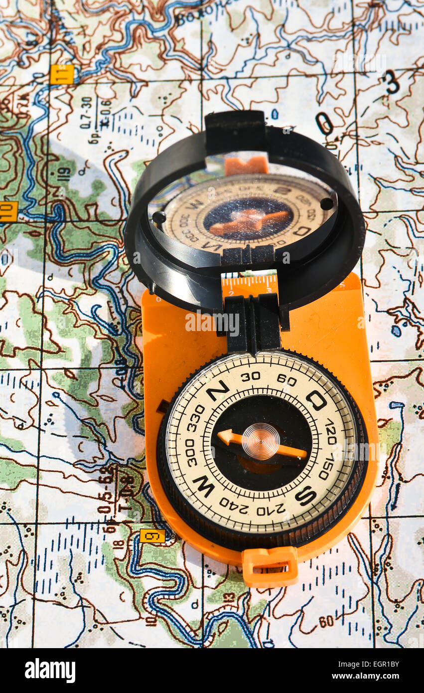 Map symbols hi-res stock photography and images - Alamy