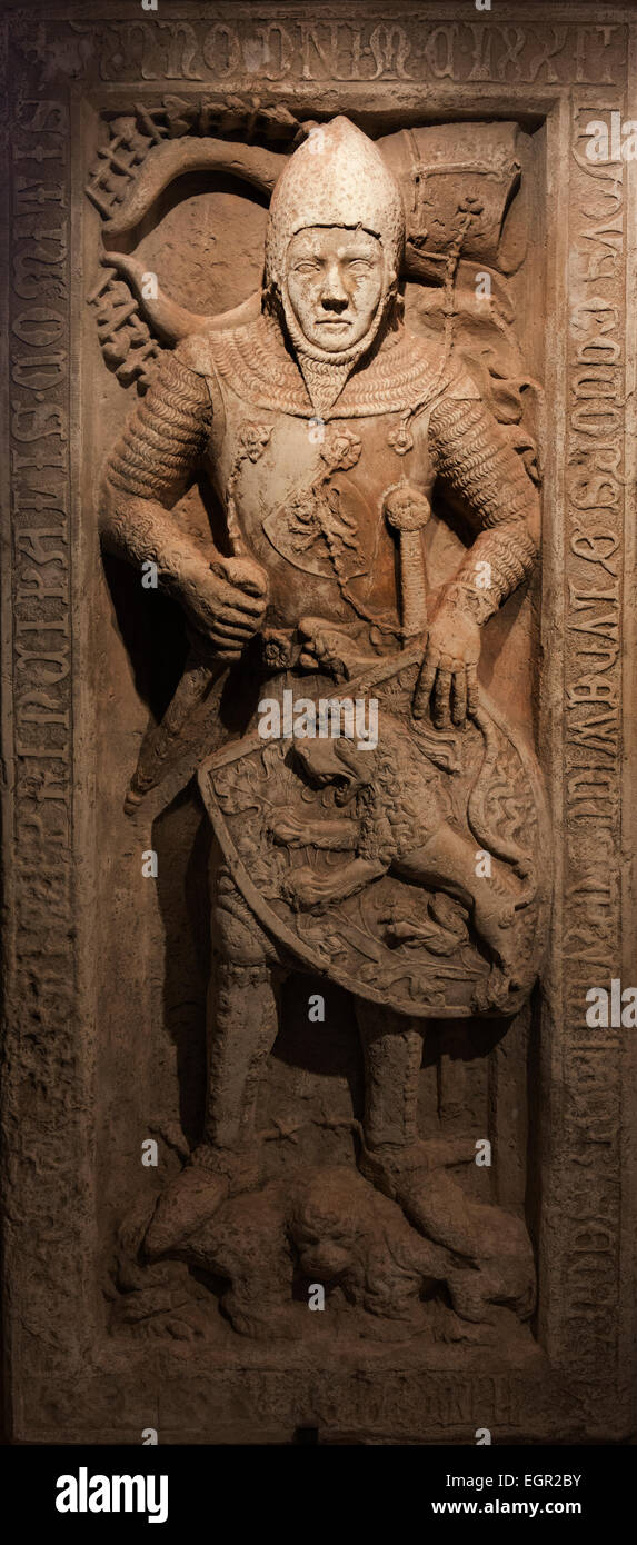 Memorial slab of Ludwig II in Wartburg Castle Stock Photo - Alamy