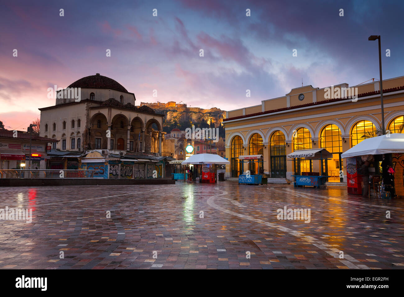 Acropolis metro station hi-res stock photography and images - Alamy