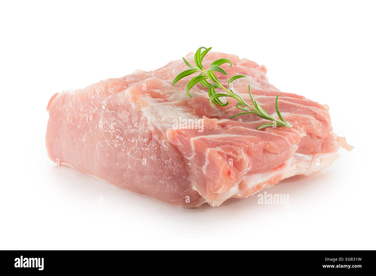 meat Isolated on white background Stock Photo - Alamy