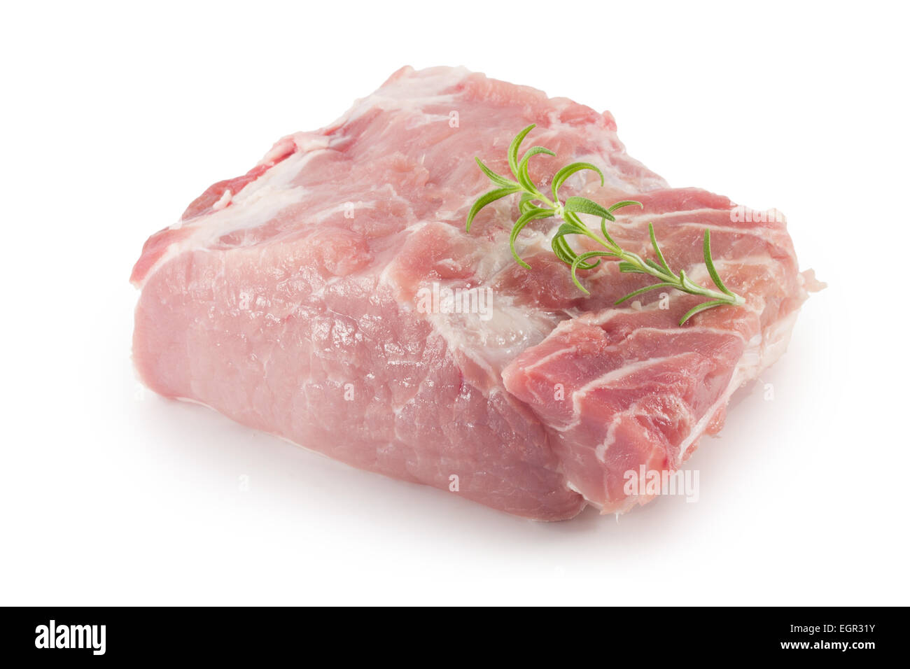 meat Isolated on white background Stock Photo - Alamy