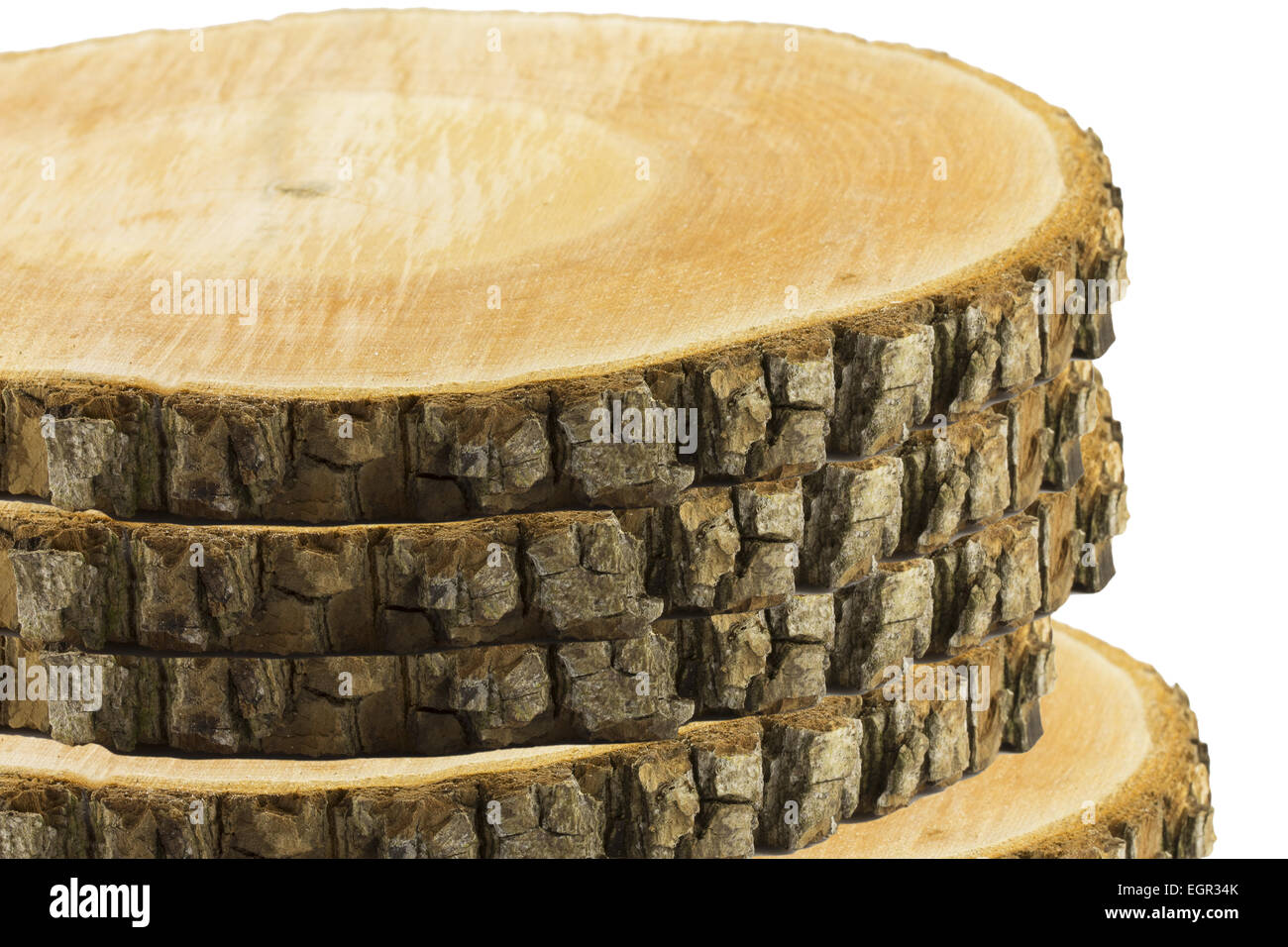 close-up wooden cut texture Stock Photo - Alamy