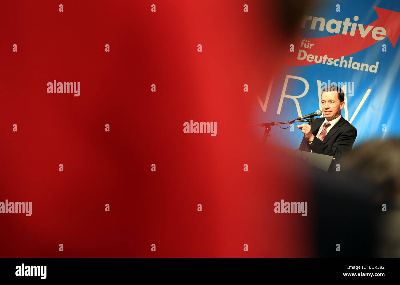 Kamen, Germany. 01st Mar, 2015. Alternaitve for Germany (AfD) party ...