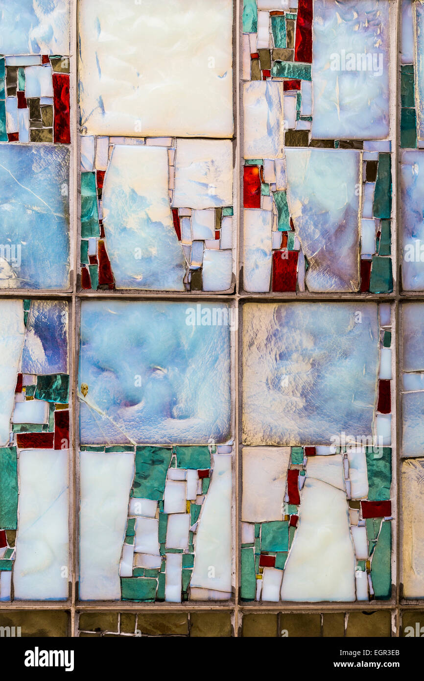 Detail of a colorful window. Good image to be used as background Stock ...