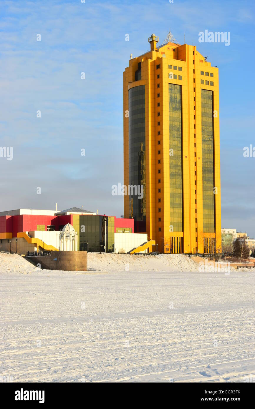 Modern building in Astana, Kazakhstan Stock Photo - Alamy