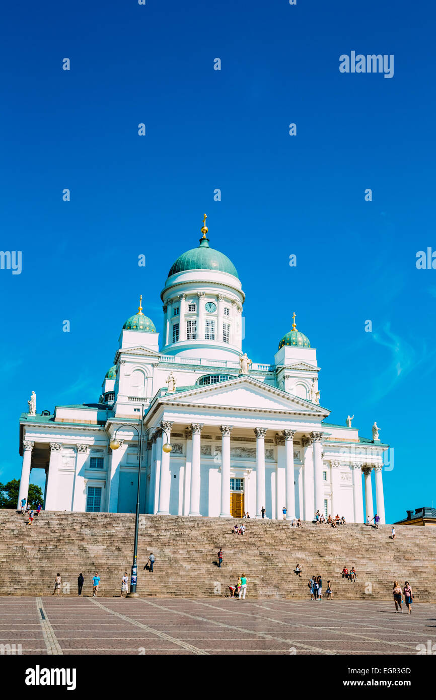 Helsinki cathedral district hi-res stock photography and images - Alamy