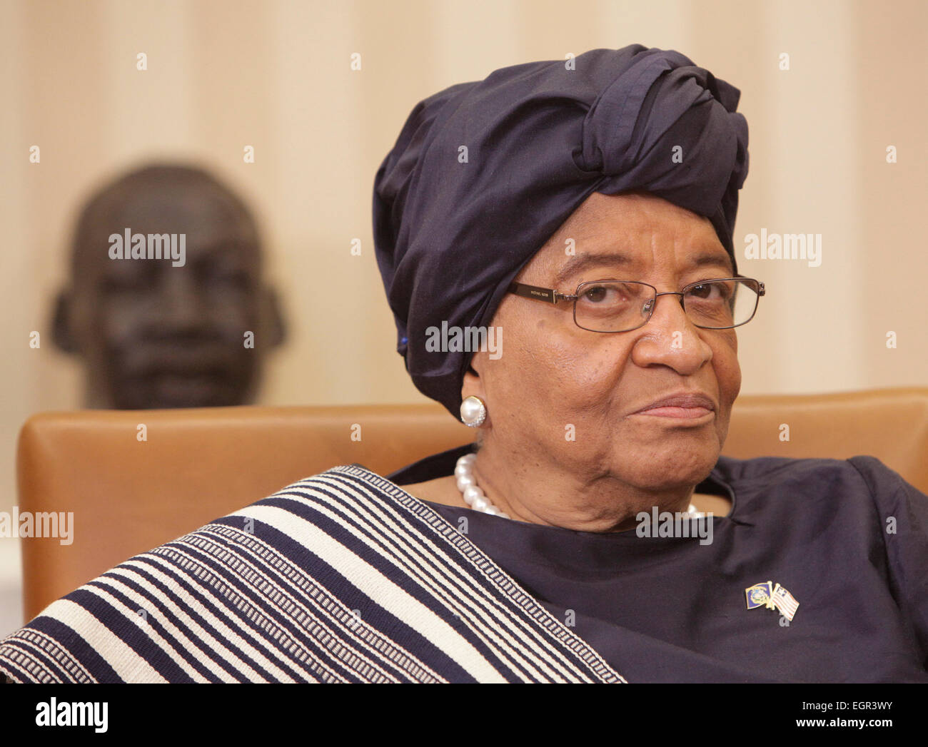 Liberian President Ellen Johnson Sirleaf