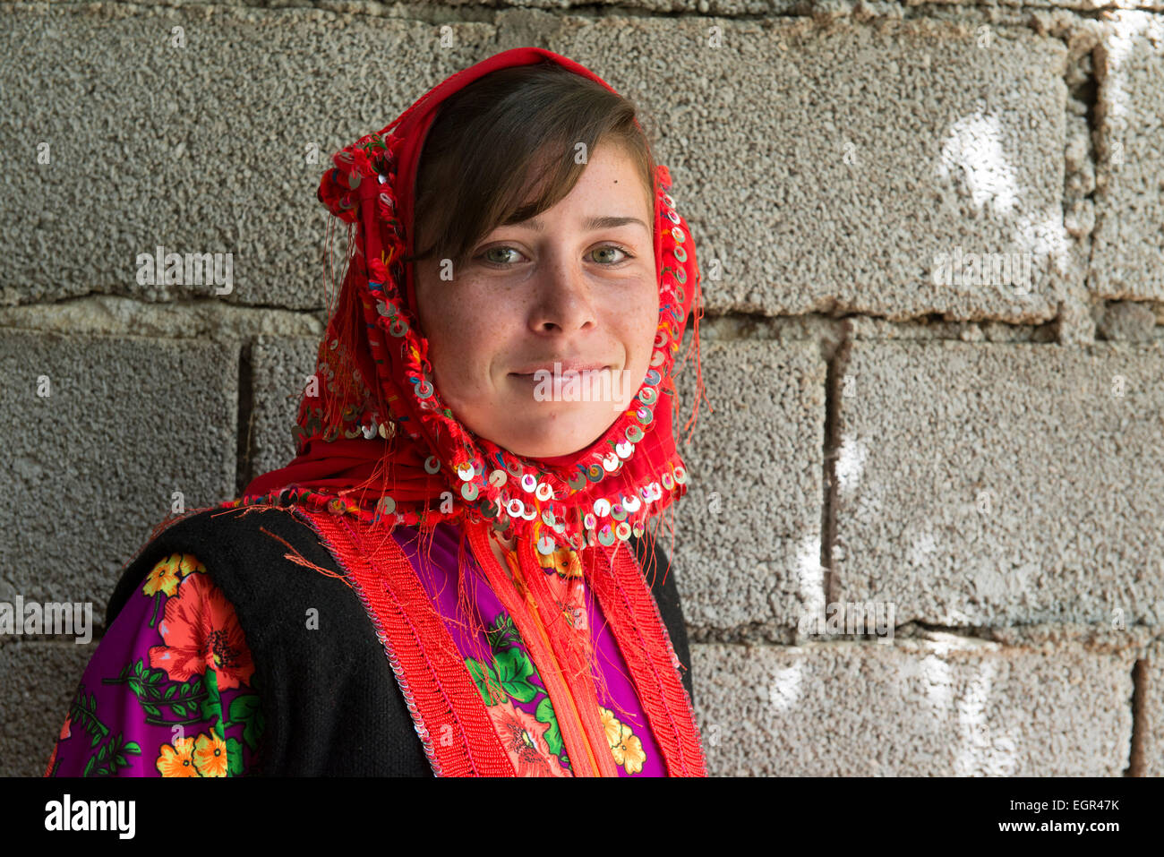 Turkmen girl hi-res stock photography and images - Alamy